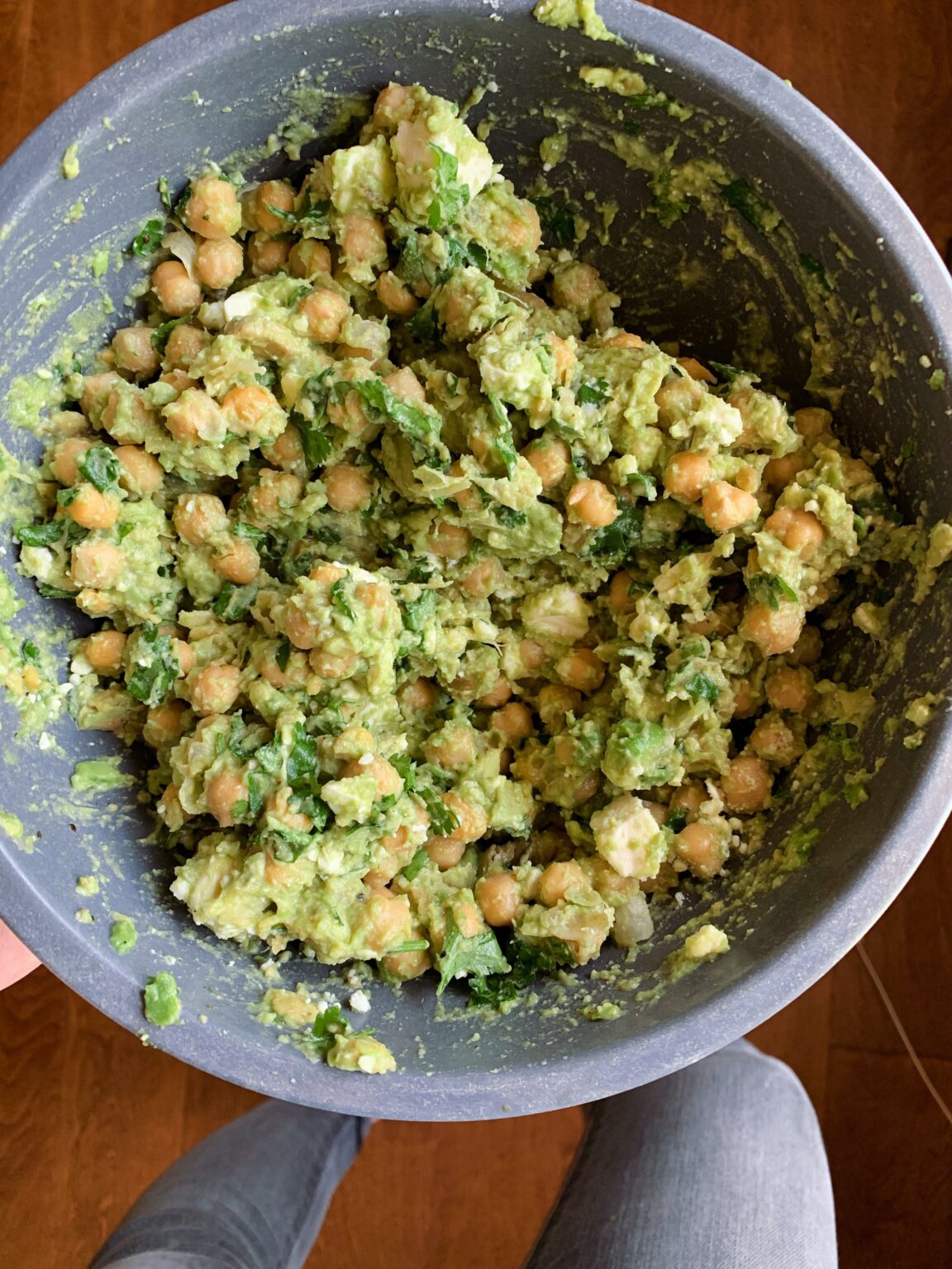 Chickpea and Avocado with Feta Cheese Salad Recipe – A Lovely Nook